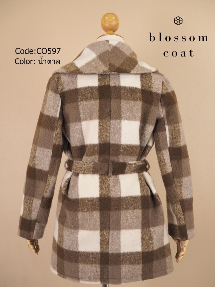 CO597 Scott Coat Cute Colo สีน้ำตาล - Blossom Coat